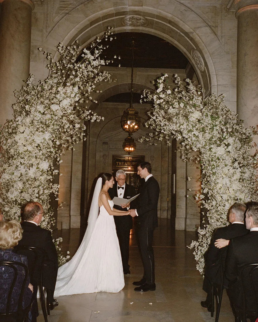 Kathryn Foley’s New York Wedding | Tailoring by Isa Tailored & Made